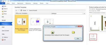 Hướng dẫn thiết kế catalogue đơn giản bằng Microsoft Word
